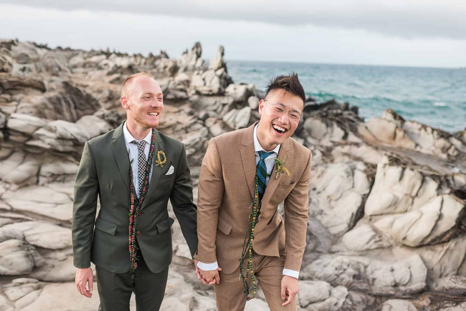 Alan & Jake - Hawaii Gay Wedding Photographer on Oahu